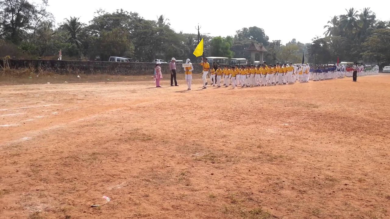 march past . mount guide international school - YouTube