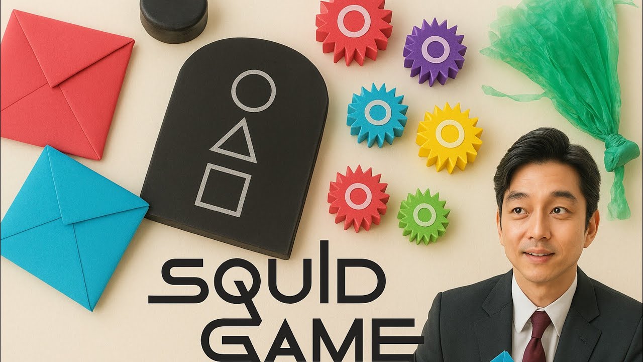 DIY ALL GAMES OF SQUID GAME, Best paper toys,How to make paper Flying ...