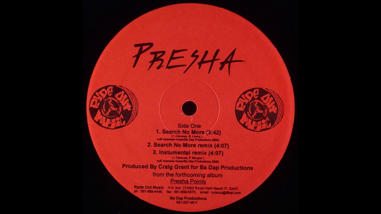Presha - Presha Points (1997) - YouTube