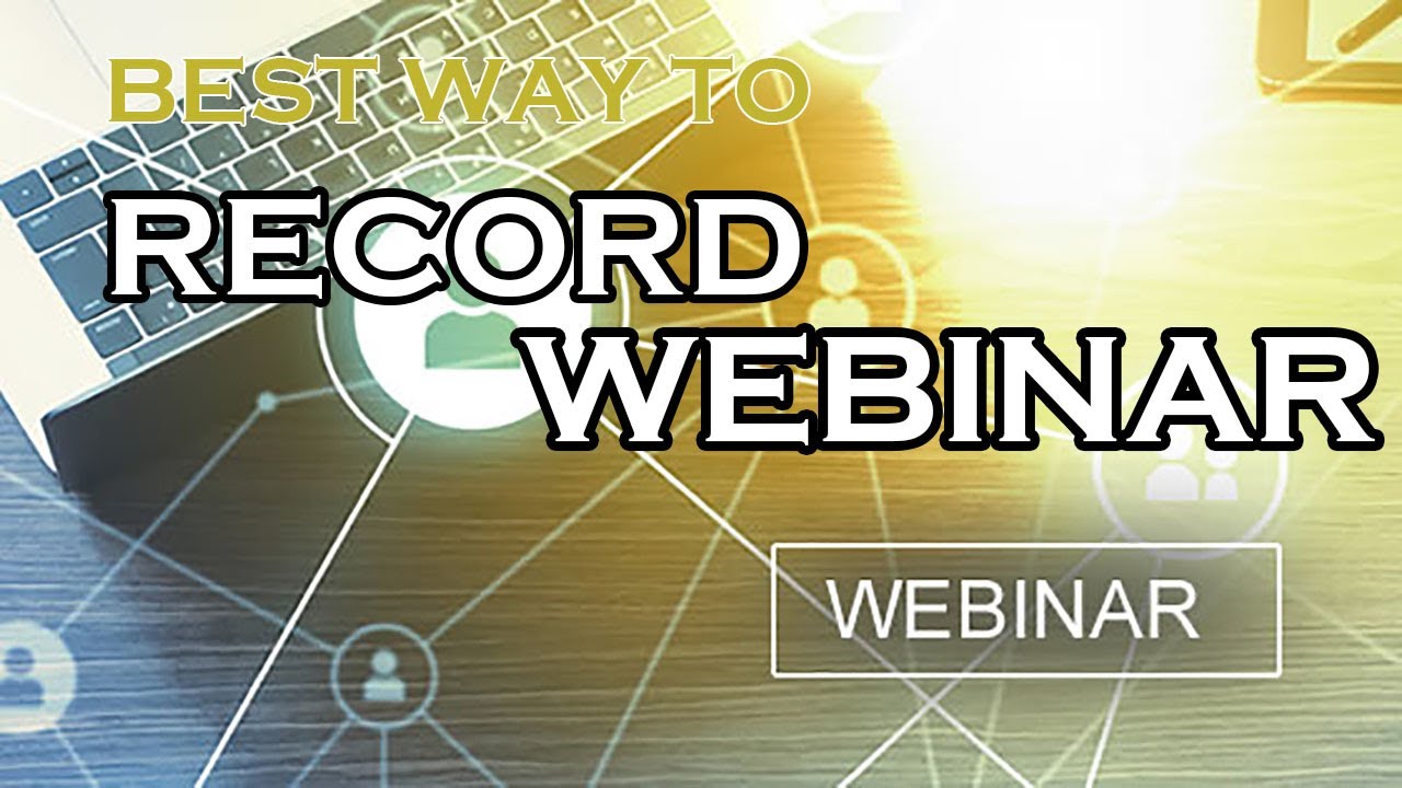 How to Record a Webinar（No Watermark) - YouTube