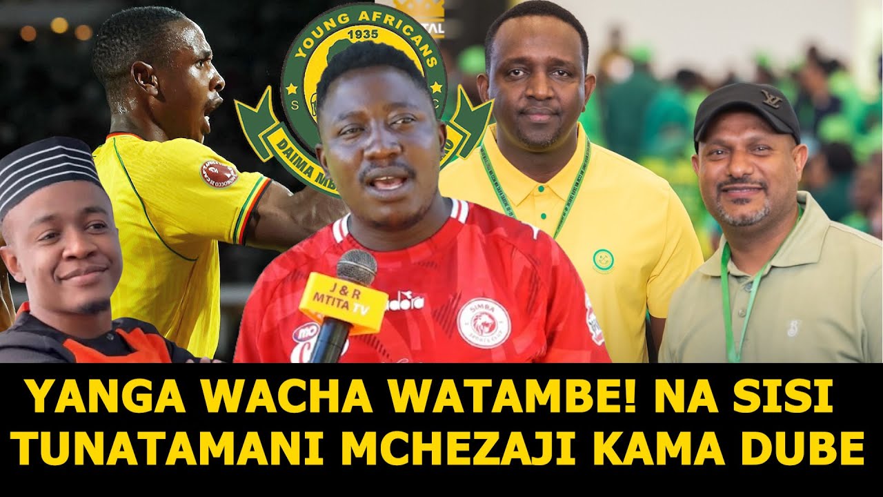 MCHOME APAGAWA NA GOLI LA DUBE AFCON! YANGA WACHA WATAMBE WANAMILIKI ...