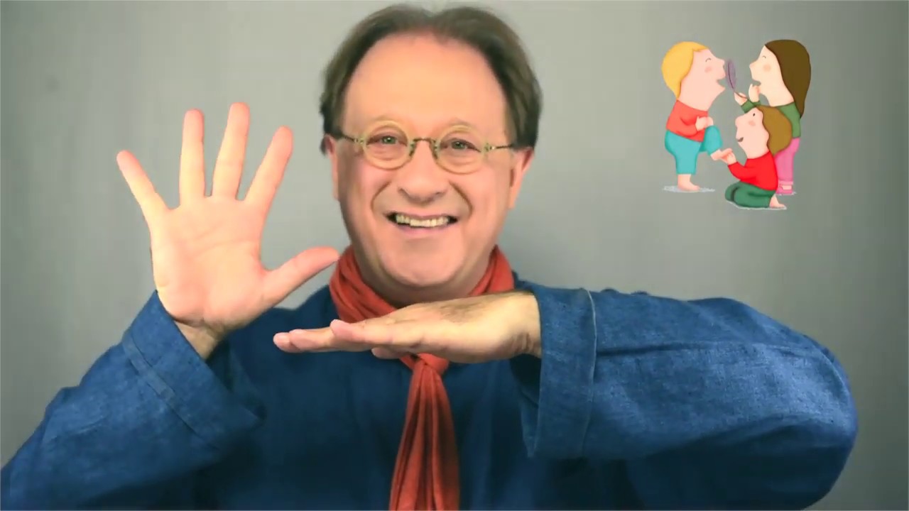 Jacques Haurogné Que fait ma petite main comptine pour enfants - YouTube