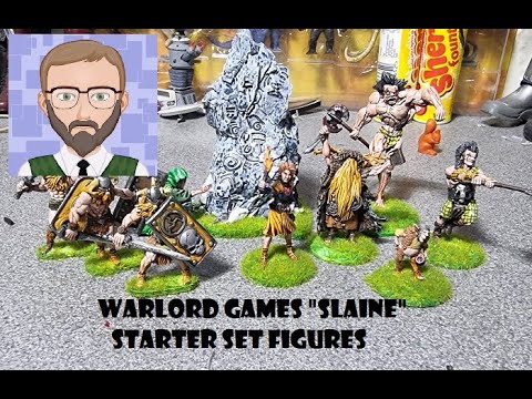 Painting Warlord Games Slaine "Kiss My Axe" Figure Set - YouTube