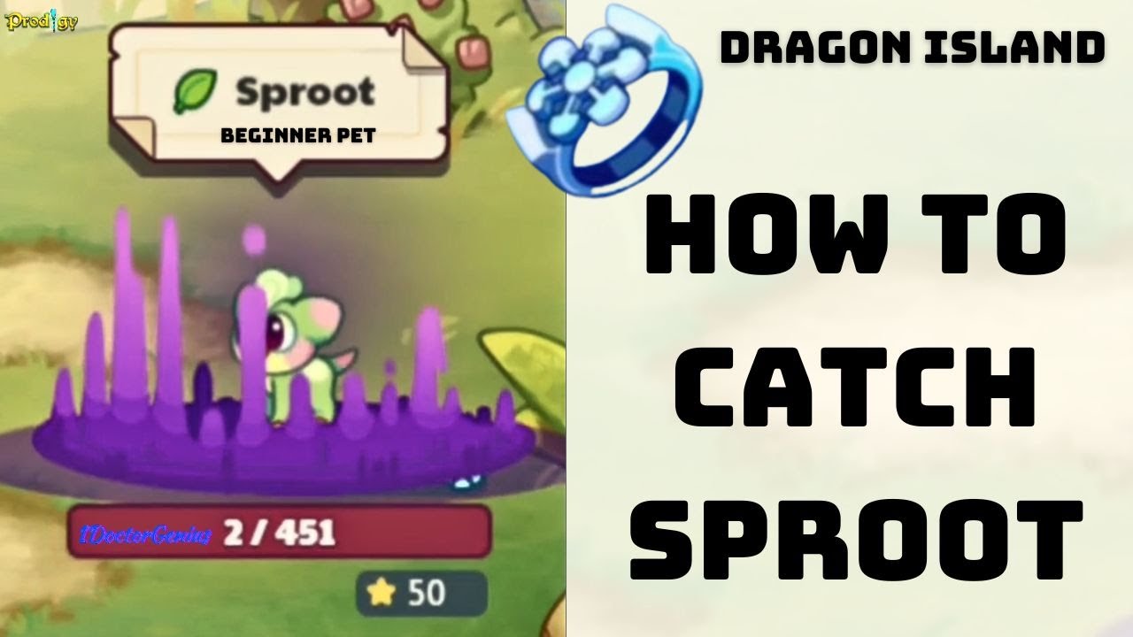 "HOW TO CATCH BEGINNER PET SROOT" IN DRAGON ISLAND :1Doctorgenius ...