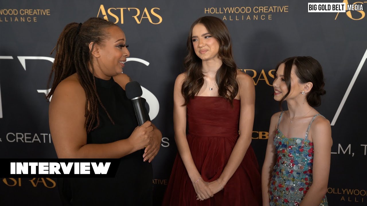 Madeleine McGraw & Violet McGraw Interview | Astra Film & TV Awards ...