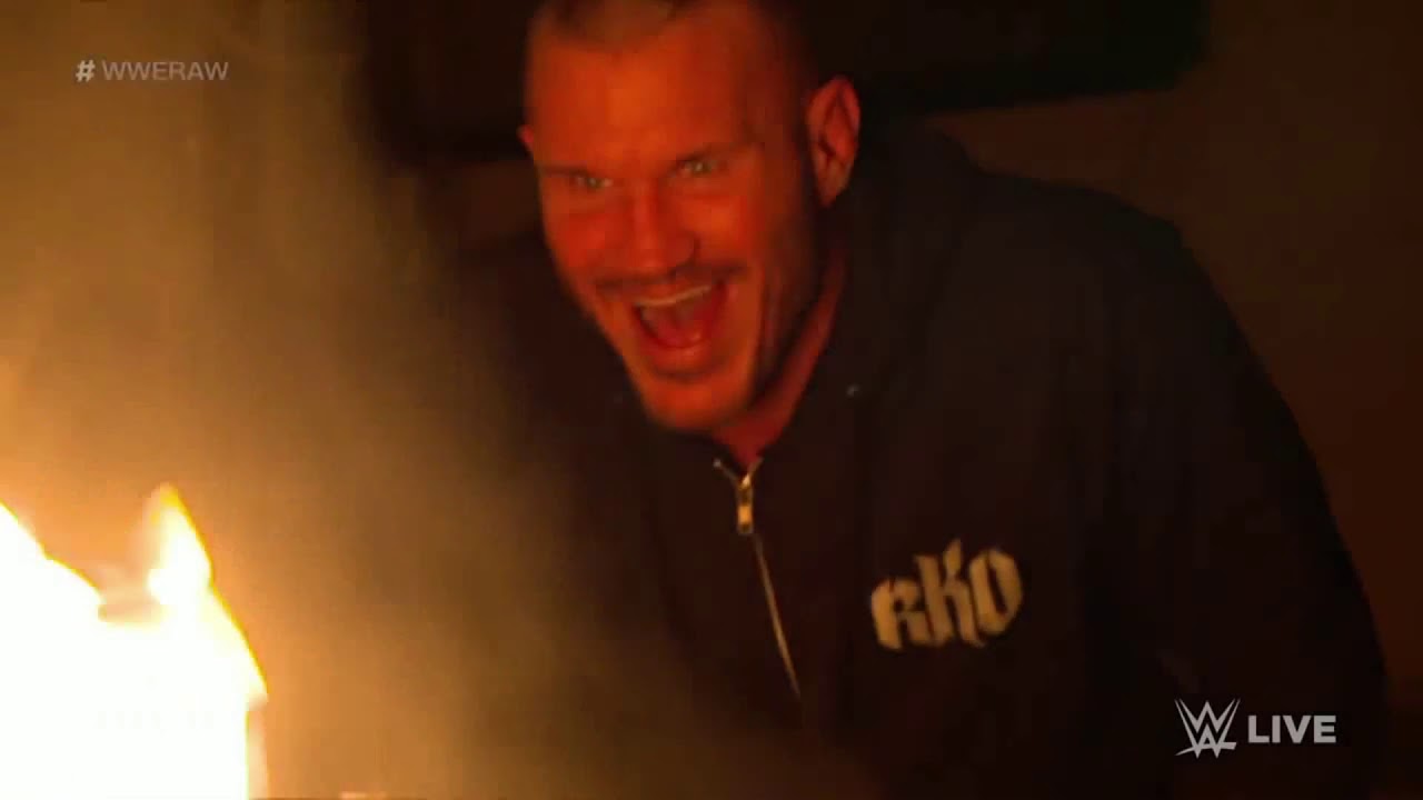 My Edit Of WWE Raw 12/14/20 Randy Orton Sets Crate On Fire With Bray ...