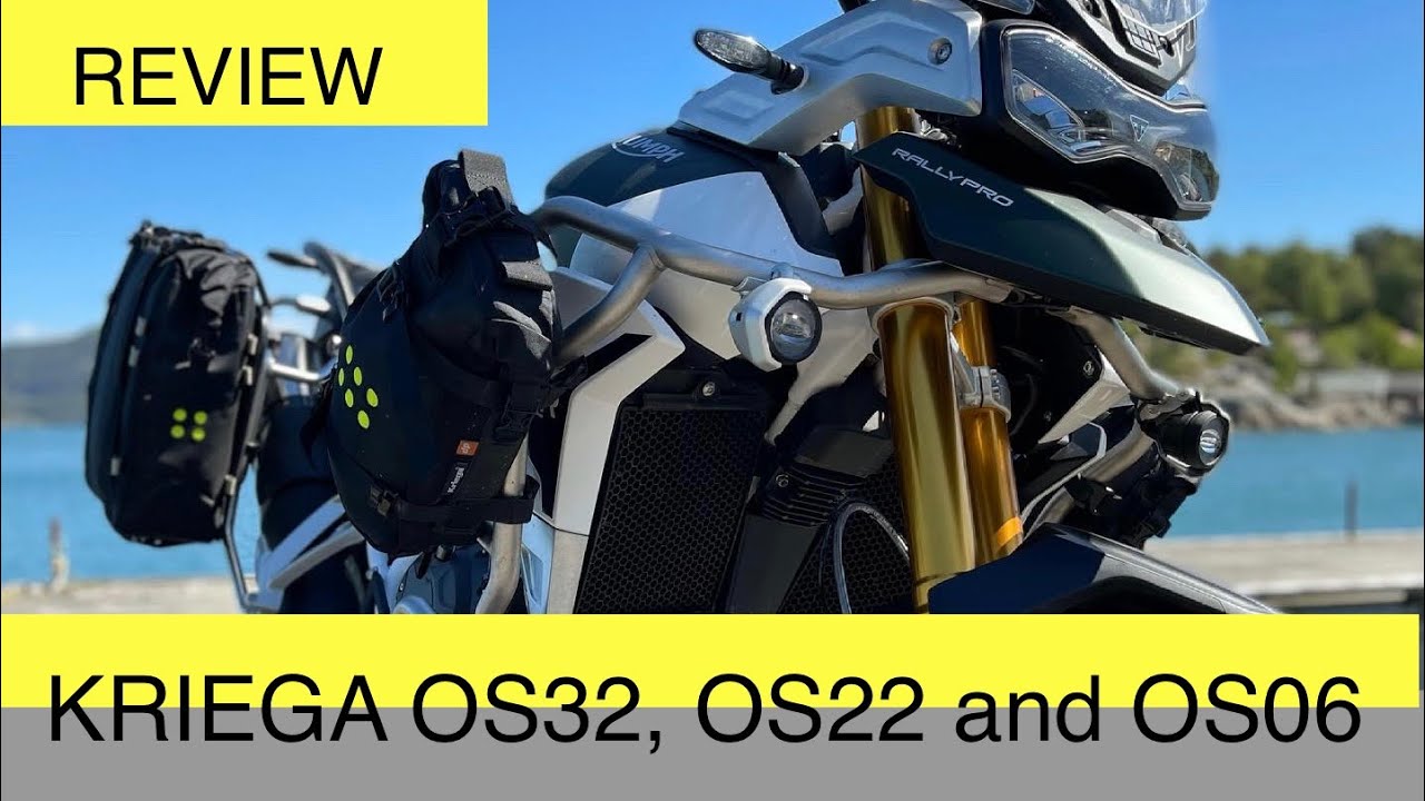 Kriega OS System - Review of Kriega OS06, OS22 and OS32 on my Triumph ...