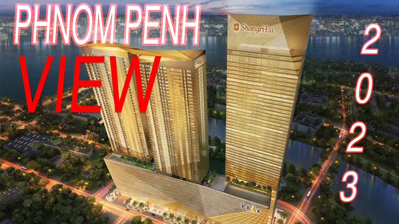 Phnom Penh View 2023 Along the commercial street - YouTube