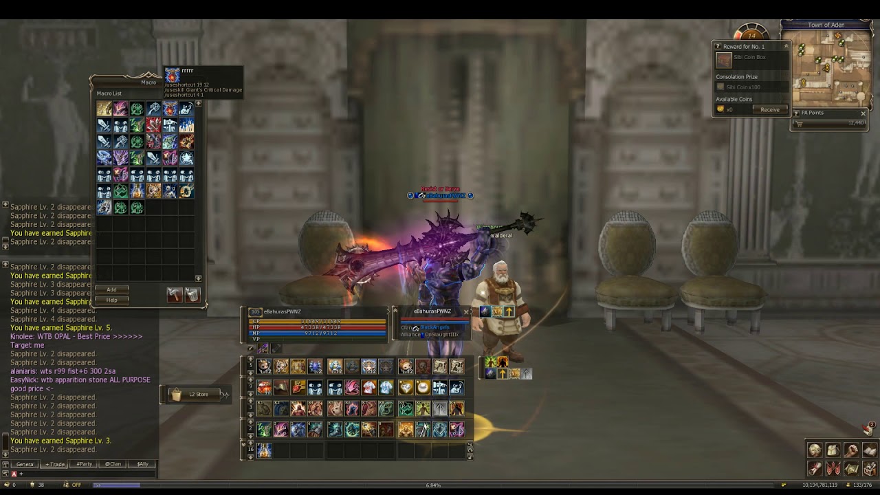 Lineage 2 Core Compound Jewels Part 1 - YouTube