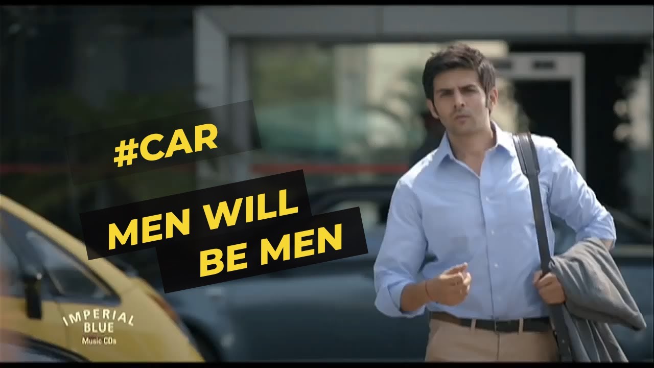 Men Will Be Men Car Ad | Imperial Blue New Ad | Kartik Aryan Ad - YouTube