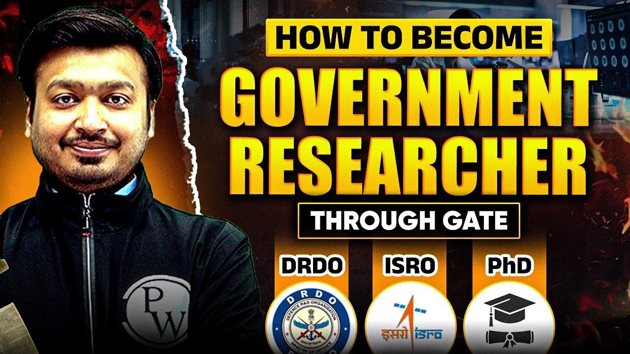 How To Become Government Researcher Through GATE? | DRDO | ISRO | PhD ...
