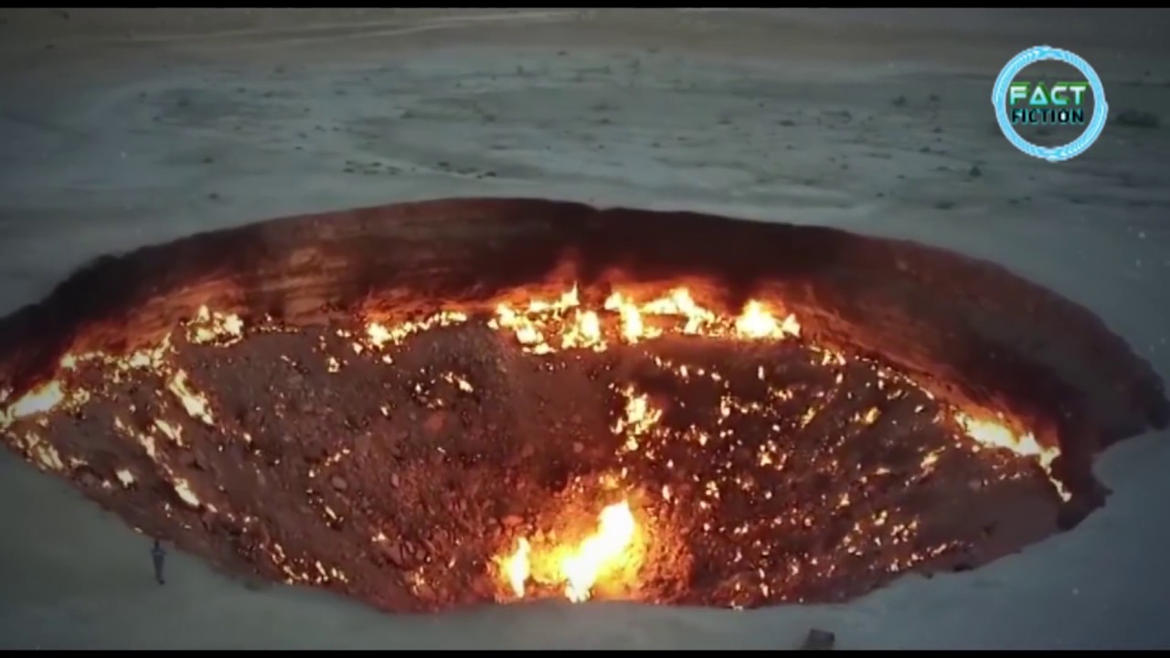 लोग इसे नर्क की आग क्यों कहते हैं| This Hellish Desert Pit Has Been On ...