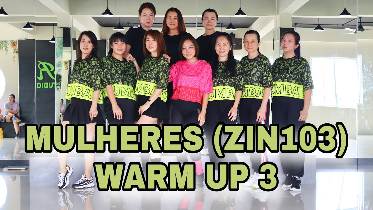 Zumba || Mulheres - MC HH || Zin106 || Warm Up 3 - YouTube