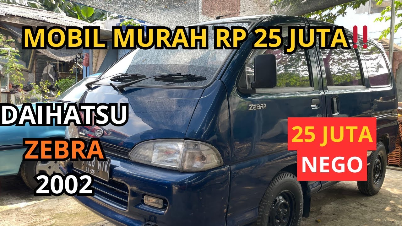🔥 "Mobil Murah Rp 25 Juta‼️ Daihatsu Zebra 2002 – Review Lengkap ...