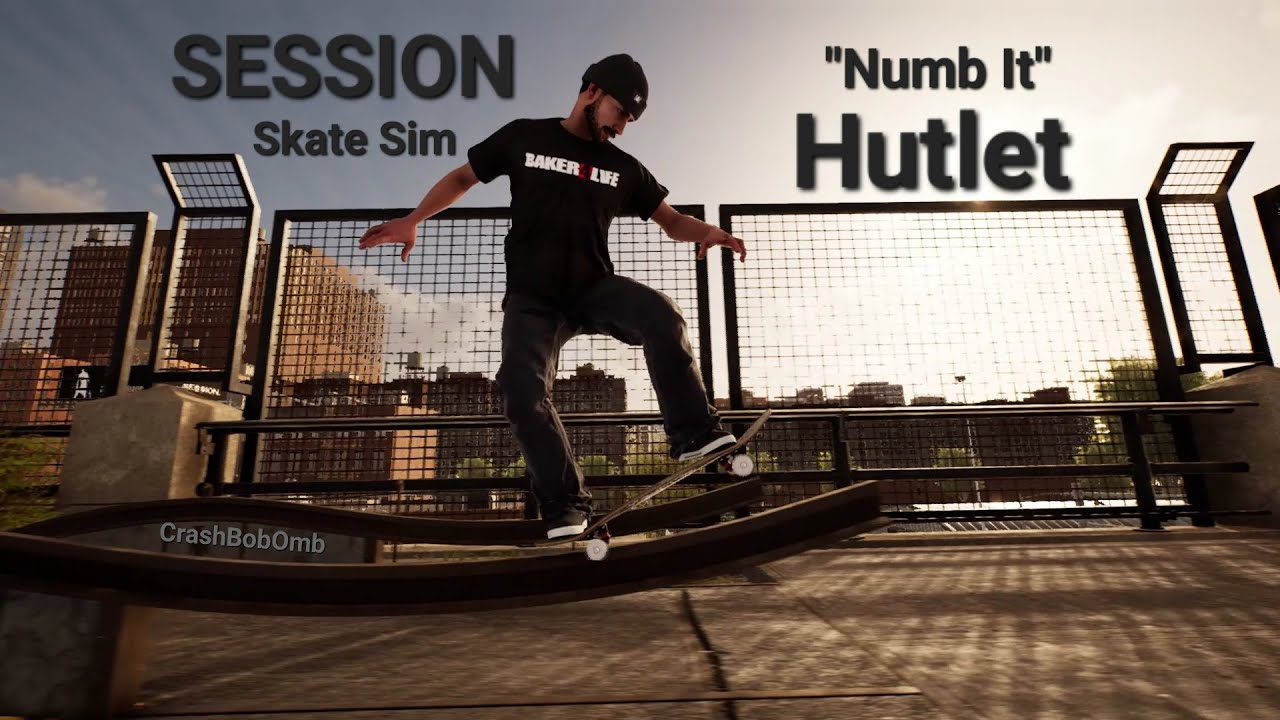 "Numb It" Hutlet ~ SESSION Skate Sim Video - YouTube