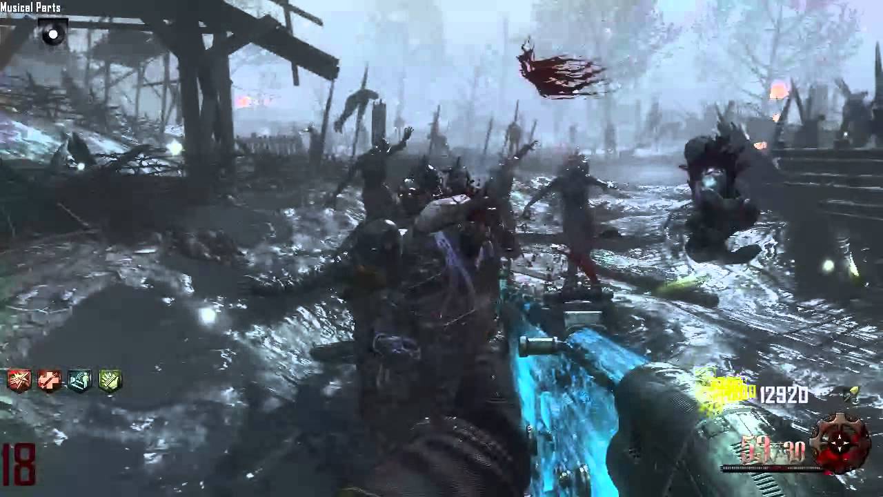 Black Ops 2 / Origins: Staff of Ice and Spatz-447+ Combo (My Favorite ...