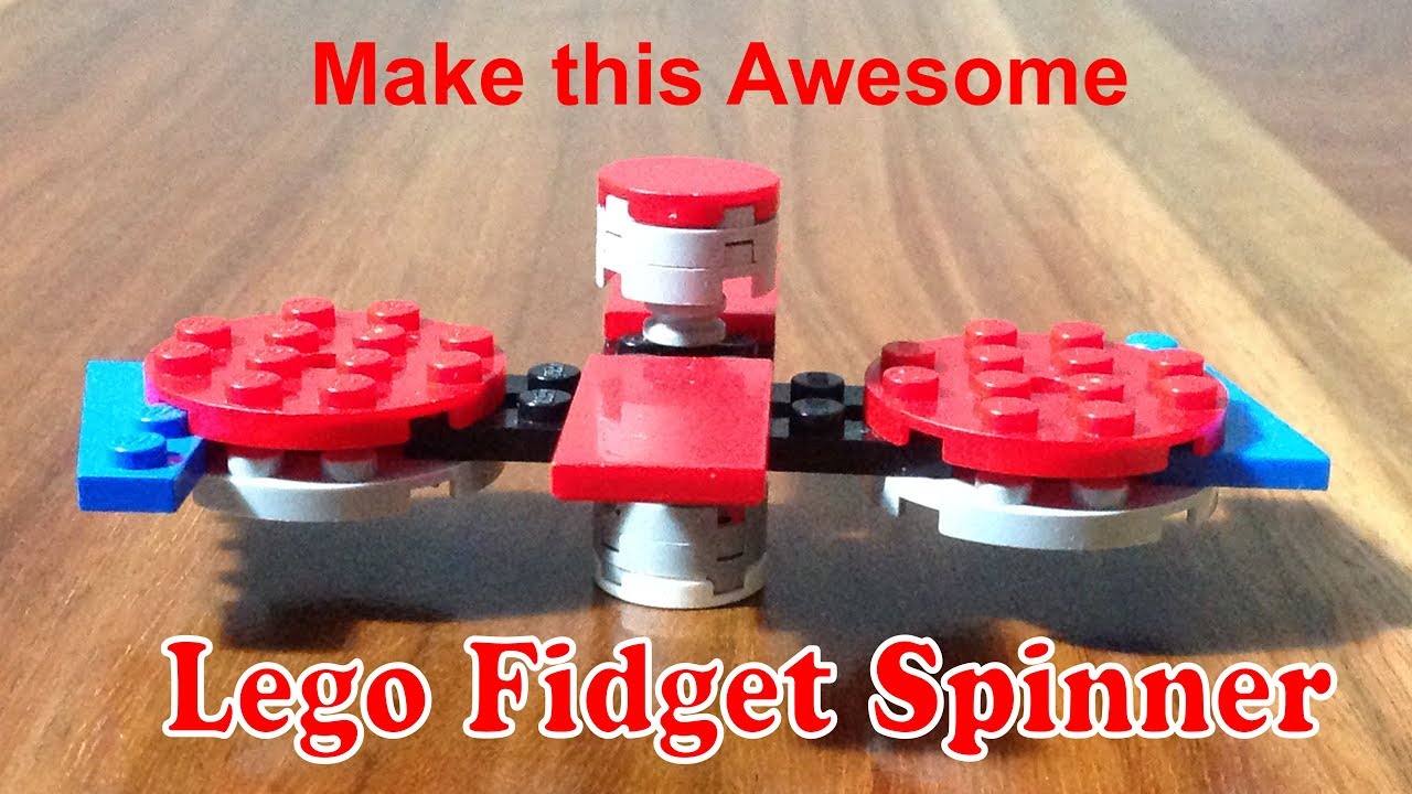 Build Your Own Fidget Spinner - Easy to Follow Lego Tutorial MOC 2017 ...