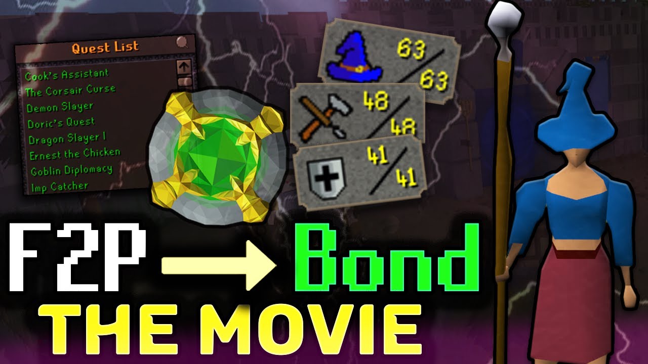 F2P to Bond Challenge | The Movie - YouTube
