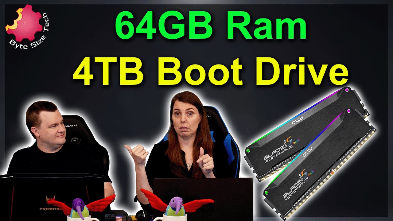 Maximizing My PC: The Reasons Behind Choosing 64GB RAM & 4TB SSD — Byte Size Tech - YouTube