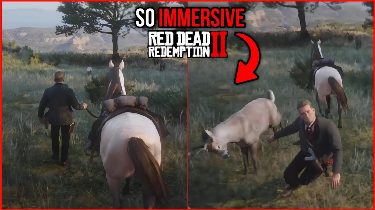 Rdr2 is so immersive and unpredictable | Rdr2 - YouTube
