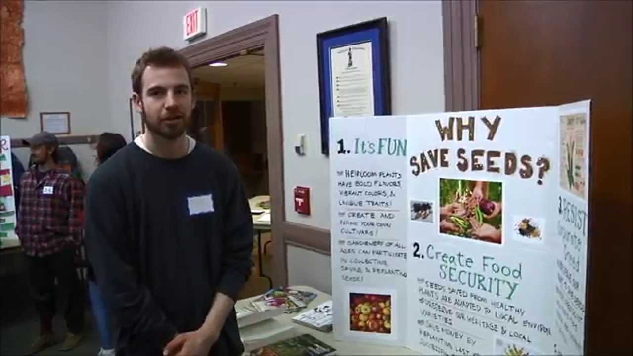 Seed Saving Workshop in Amherst - YouTube