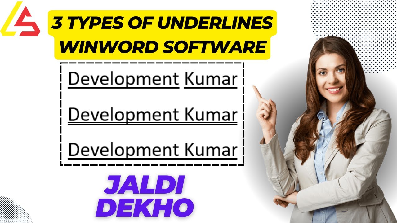 3 Types of Underlines You Need to Know | Formatting Tips" #shorts #tips ...