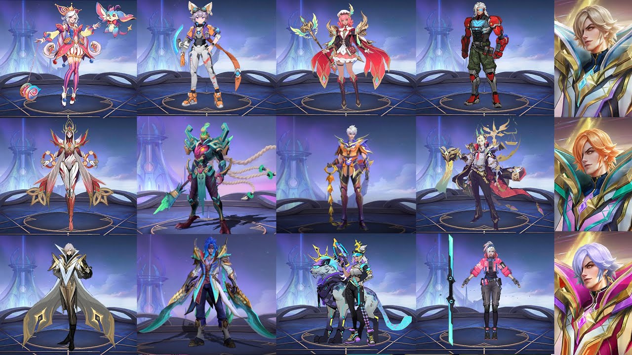 MLBB ALL UPCOMING NEW STARLIGHT SKIN || XAVIER STARLIGHT || MOBILE ...