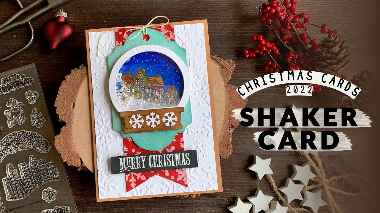Snow Globe Shaker Card | Christmas Cards 2022 - #1 - YouTube