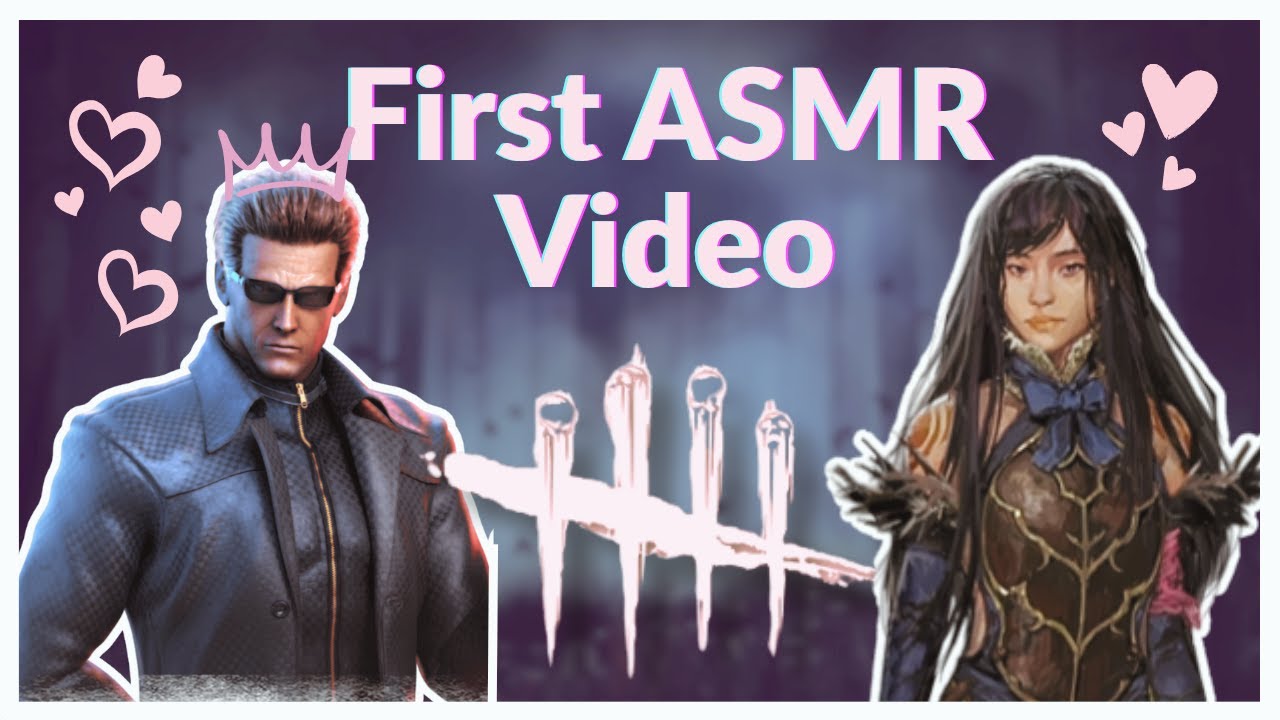 | DBD ASMR | Gameplay | Whispering | Playing Yui and Wesker ...