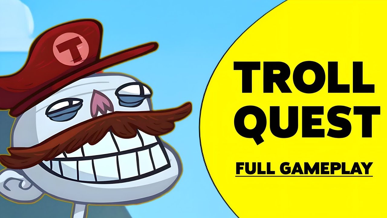 troll face quest video games walkthrough - YouTube