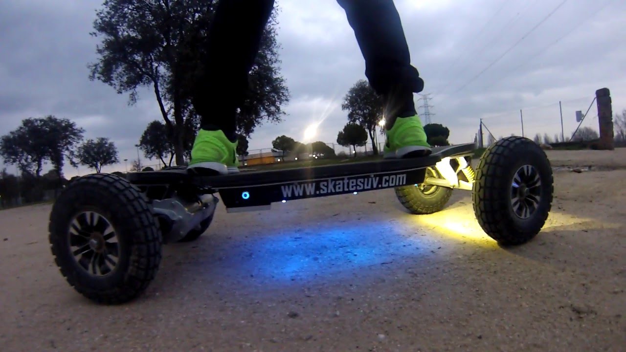 Monopatin electrico - Skate electrico - Skatesuv 2016 - YouTube