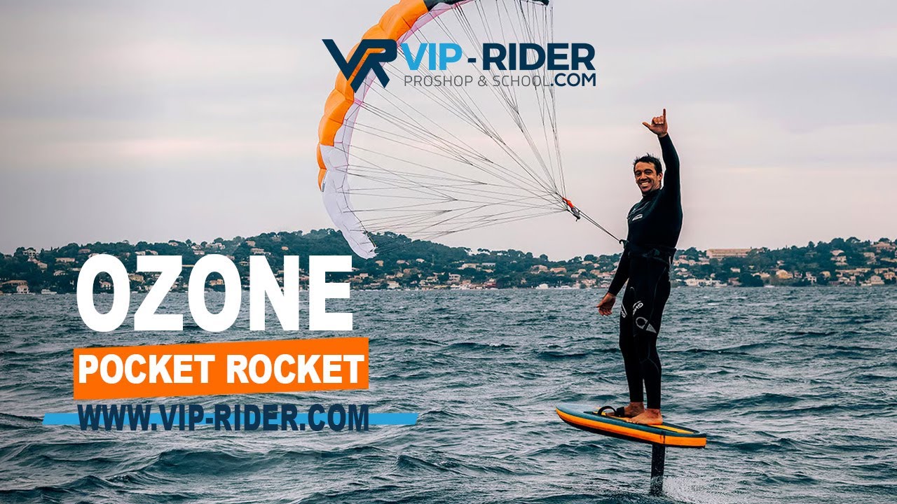 Aile de PARAWING OZONE pocket rocket - Vip-Rider.com - YouTube