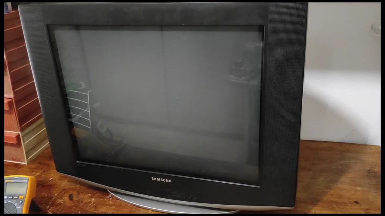 TV SAMSUNG CL29A551GQ ,SEM IMAGEM COM LINHAS DE RETRAÇO. - YouTube
