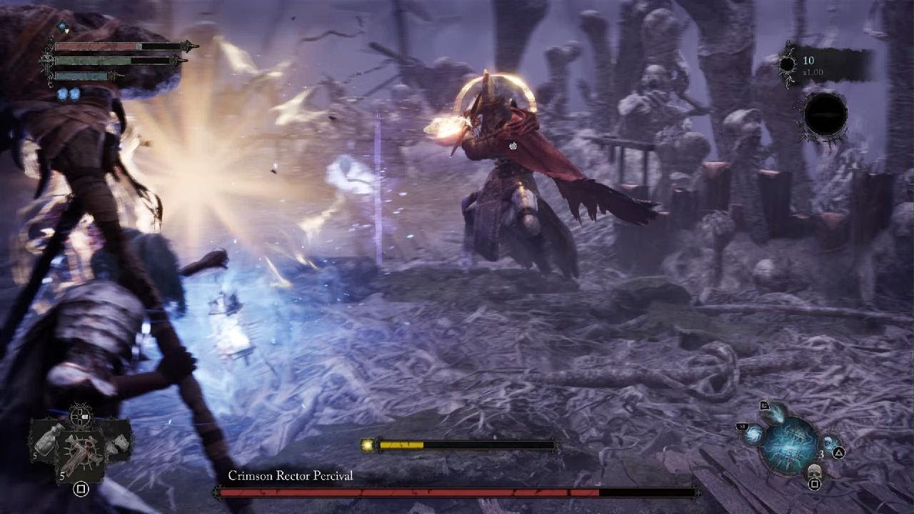 Crimson Rector Percival Boss Guide - Lords of the Fallen - YouTube