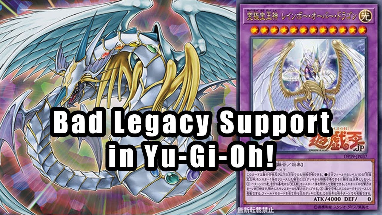 Bad Legacy Support in Yu-Gi-Oh! - YouTube