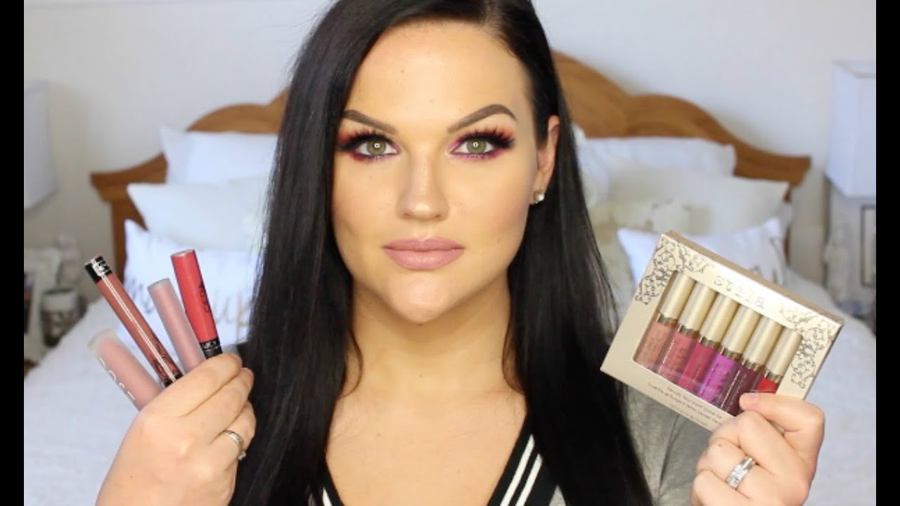 Top 5 Liquid Lipstick Brands/Formulas - YouTube