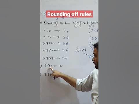 Rounding off Rules || Units and Measurement || Class 11 Physics - YouTube