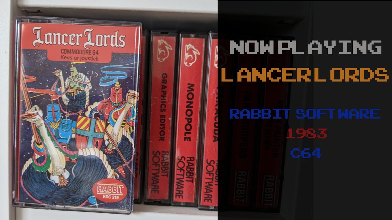 Lancer Lords - Rabbit Software 1983 C64 - YouTube