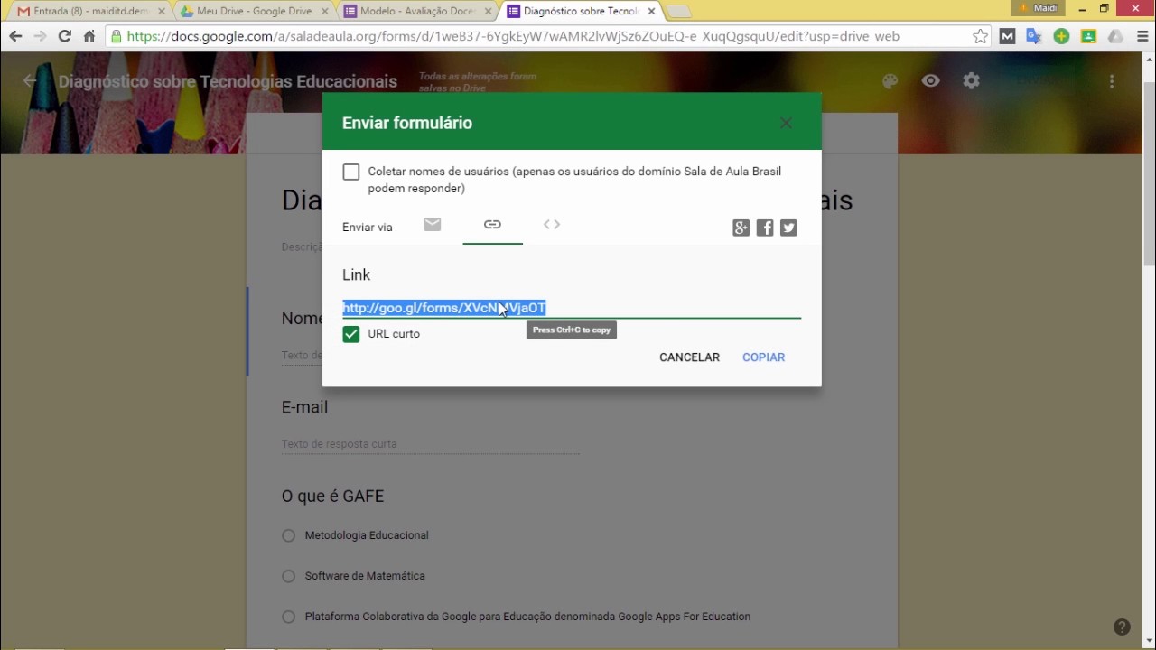 Entenda como usar o Google Forms - YouTube
