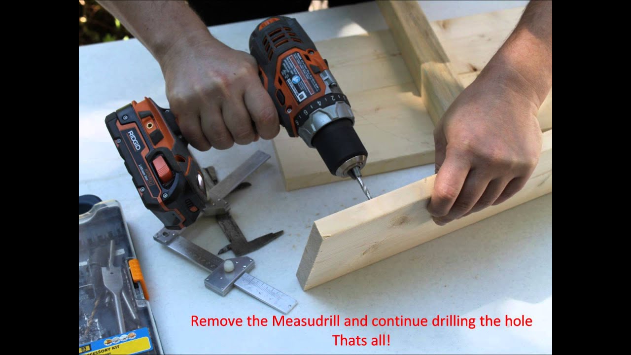 Measudrill(TM) Precision Drill Measurement Tool with Drill Bit ...