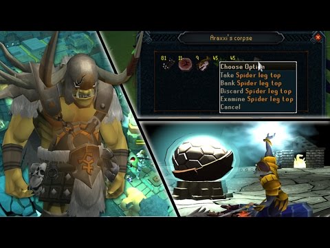 RS3 | SPIDER LEG DROP! Solo Bandos HM GWD + ROTM Quest Complete ...