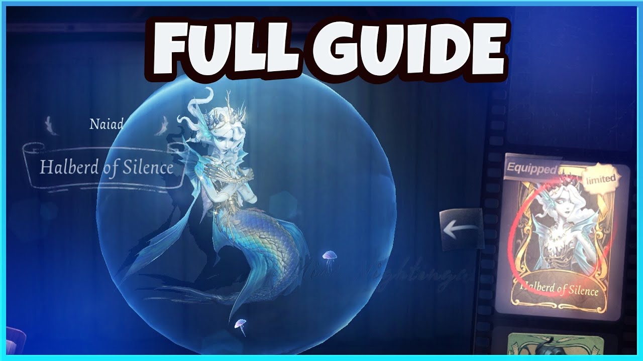 Grace - Identity V Naiad Full Guide - YouTube