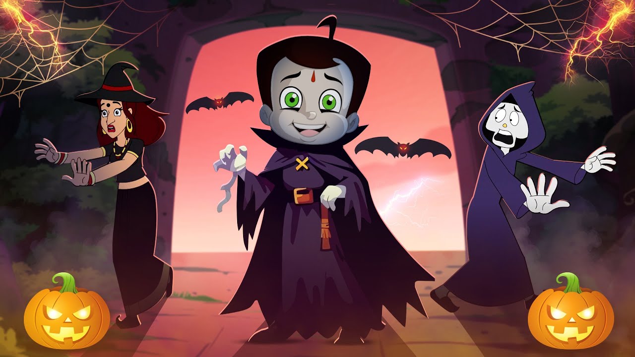 Chhota Bheem - Halloween Party 2024 | Special Cartoons for Kids | Fun ...
