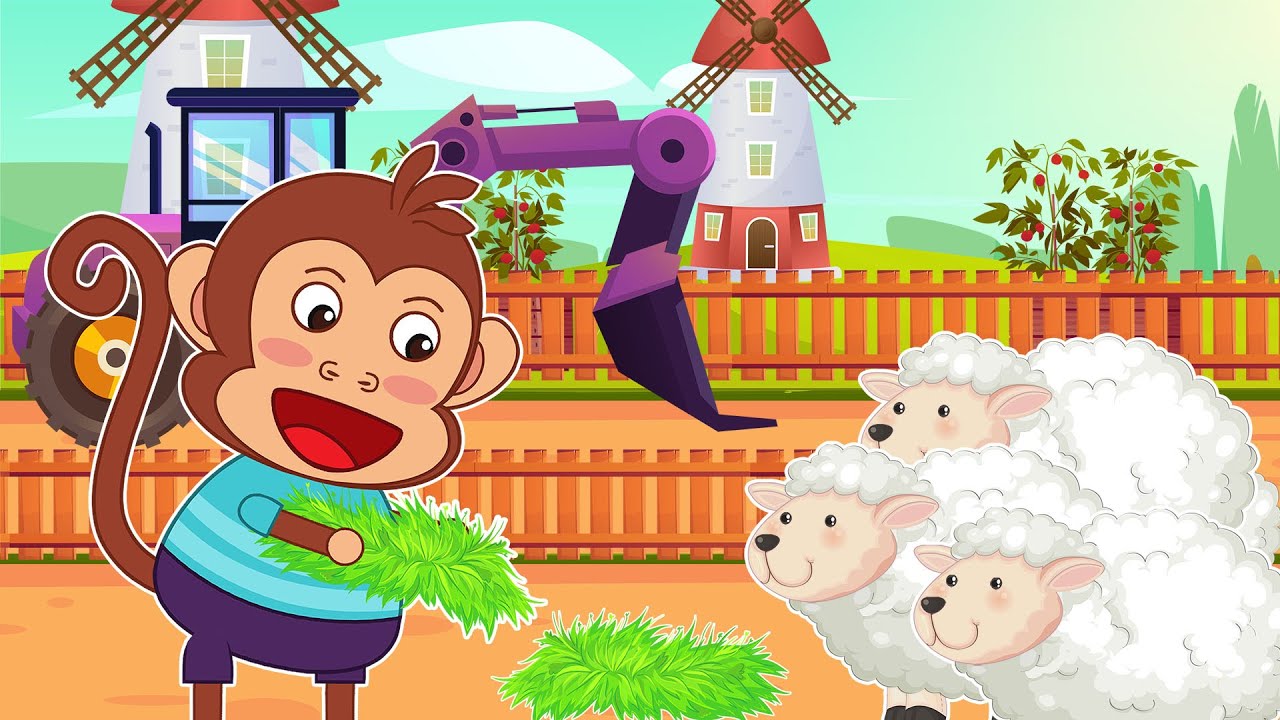 Monkey Farm: Transporting sheep and clearing landslide rocks blocking ...