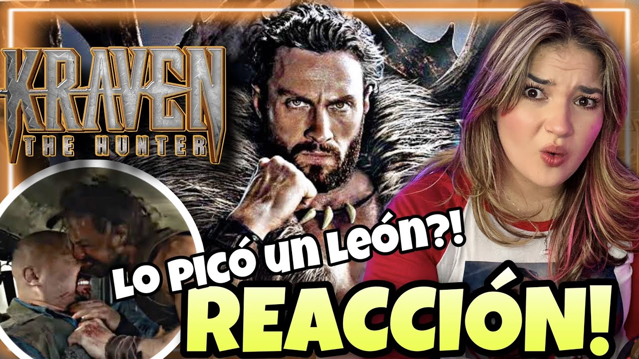 REACCIÓN: KRAVEN EL CAZADOR Red Band Trailer - OTRO FRACASO O LA ...