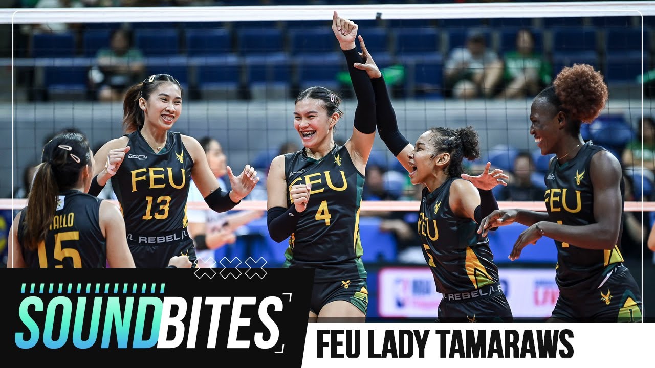 FEU Lady Tamaraws inch closer to Final 4 | Soundbites - YouTube
