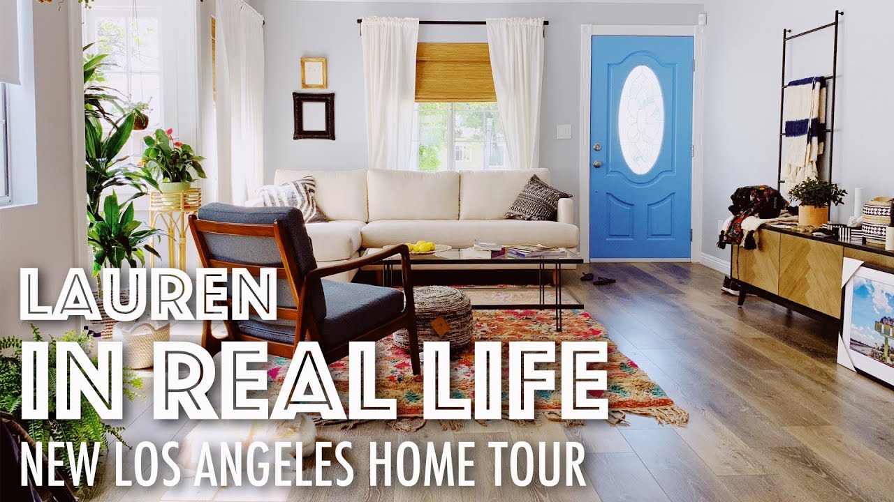 NEW LOS ANGELES HOME TOUR! | Lauren In Real Life - YouTube