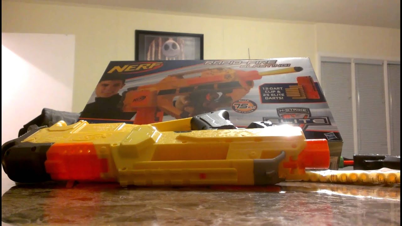Showcase Nerf Elite Rayven Stinger - YouTube