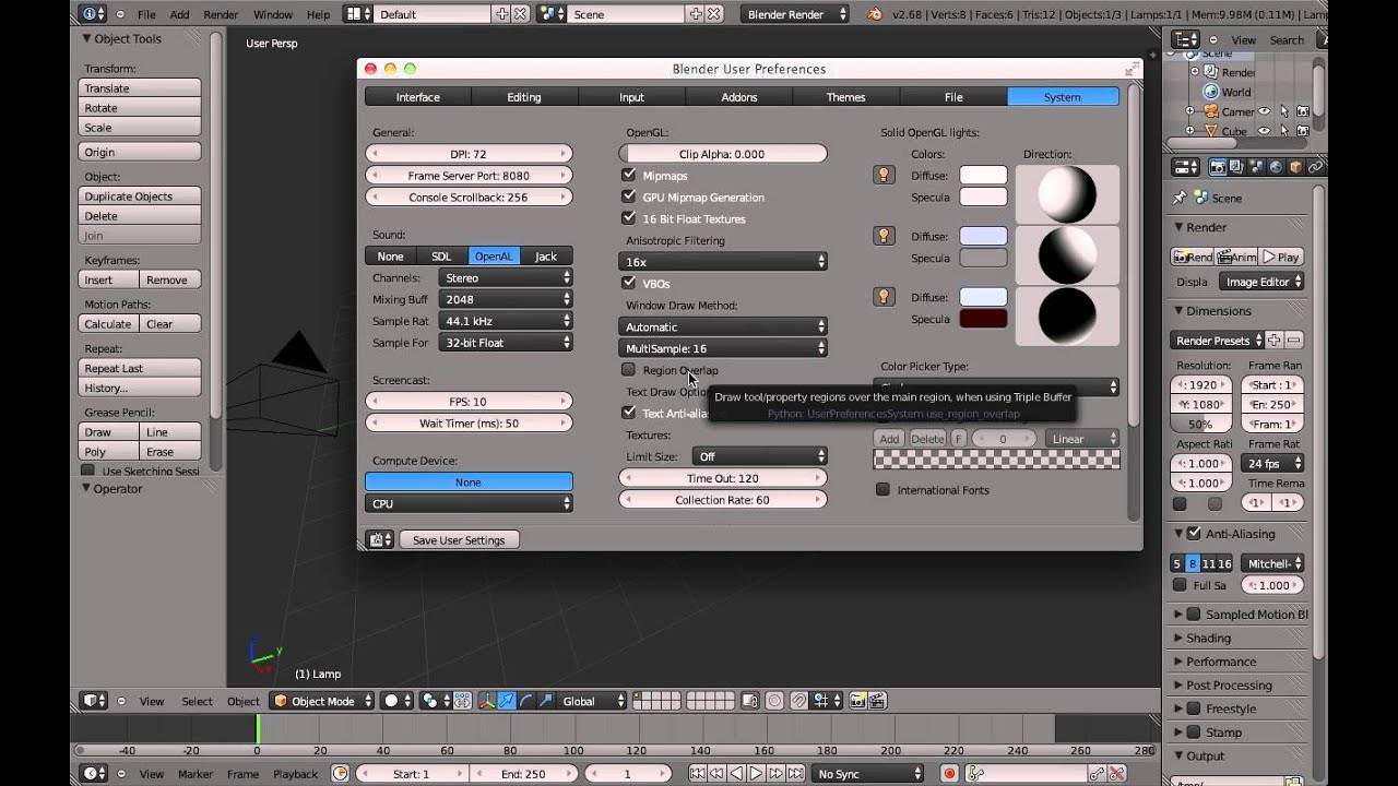 Install + Setup Blender - YouTube