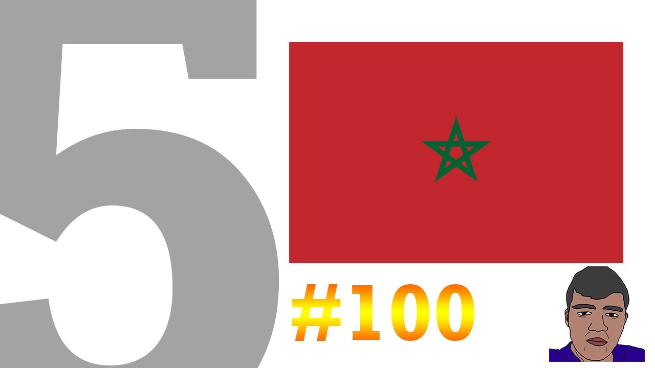 TOP 5 TV CHANNELS #100 - Morocco - YouTube